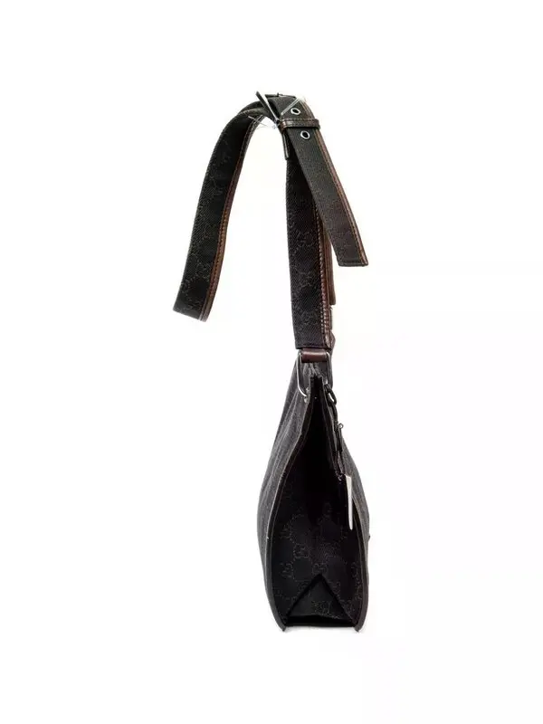 Gucci Small Gg Canvas Messenger Bag