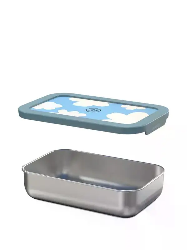 24BOTTLES Cloud-print Snack Box - Blue
