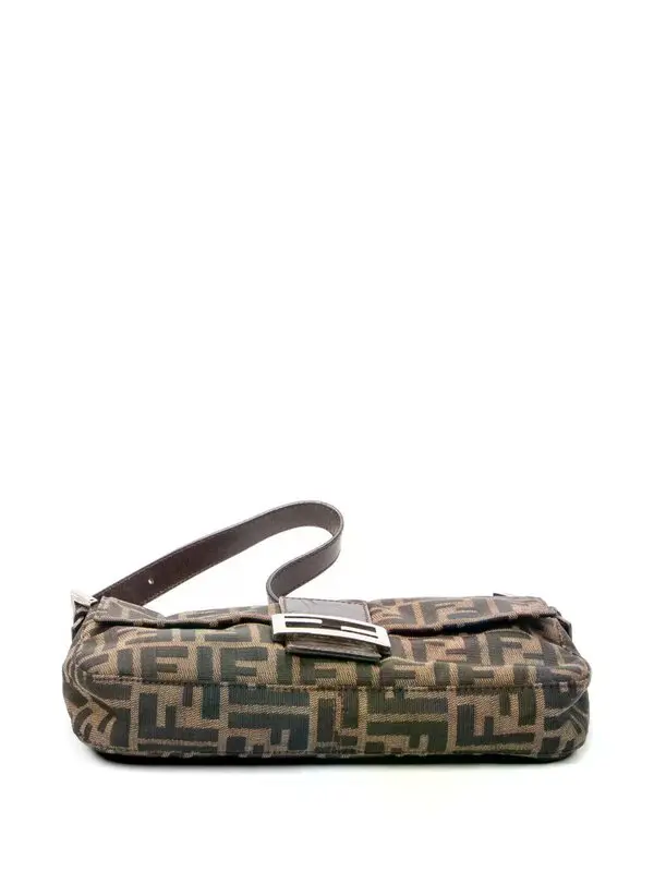Fendi Zucca Baguette Shoulder Bag
