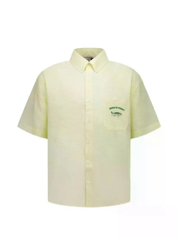HOUSE OF SUNNY Gone Fishing Shirt - Yellow