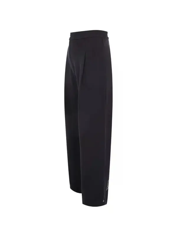 A PAPER KID Crystal-embellished Pleated Trousers