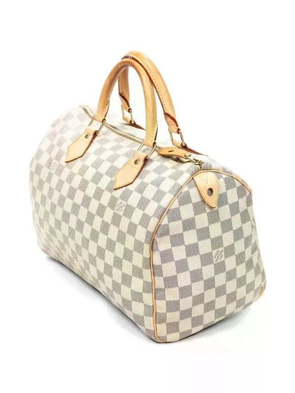 LOUIS VUITTON Speedy 30 Damier Azur Handbag