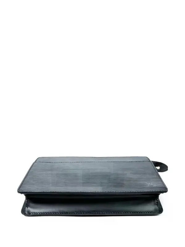 LOUIS VUITTON Textured Clutch Bag