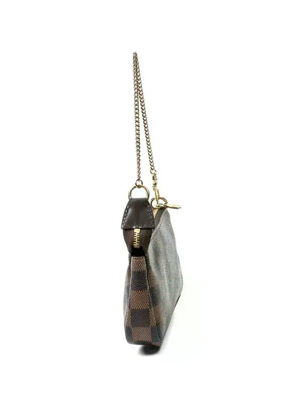 LOUIS VUITTON Damier Ebène Check-pattern Shoulder Bag