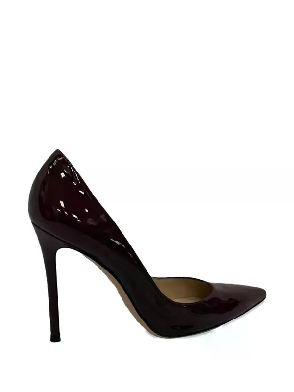 GIANVITO ROSSI Patent Leather Pointed-toe Pumps