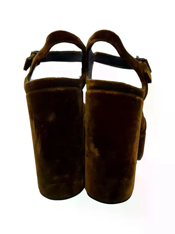 JIL SANDER Twisted Platform Sandals