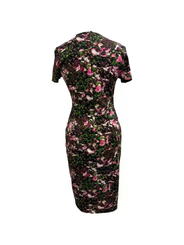 Givenchy Floral Print Midi Dress