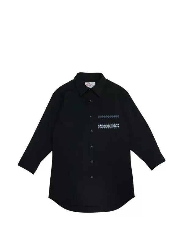 OSCAR OUYANG Embroidered-pocket Shirt