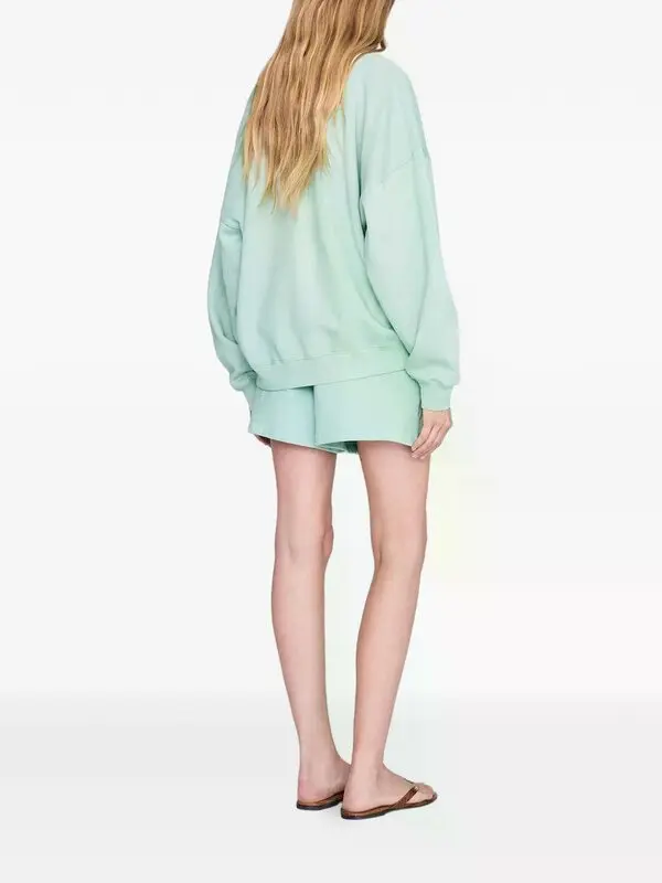 ANINE BING Miles Logo-embroidered Sweatshirt