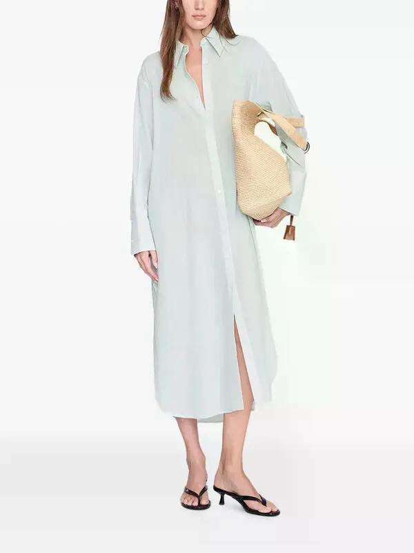 ANINE BING Noemi Striped Shirt Dress