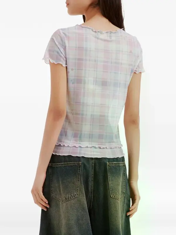 MINI CREAM Graphic Print Cotton T-shirt