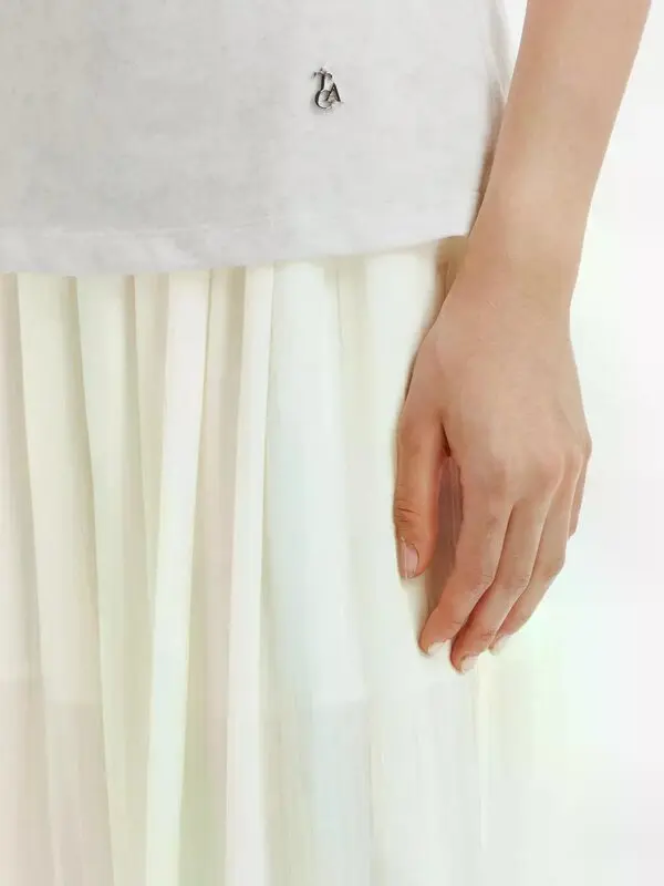 TOUT A COUP Elasticated Waistband Wide-leg Trousers