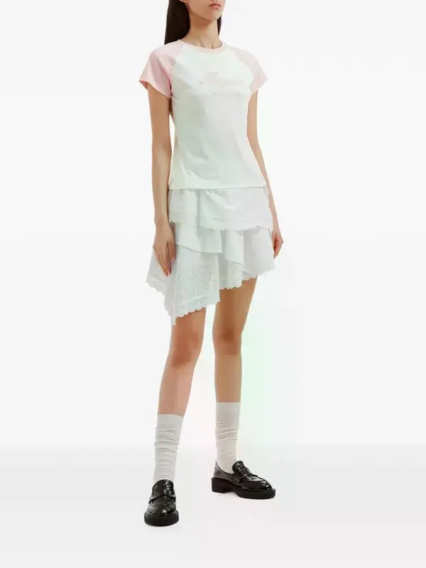 B+AB Crystal Embellished T-shirt