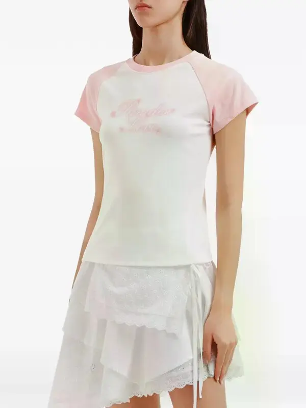 B+AB Crystal Embellished T-shirt