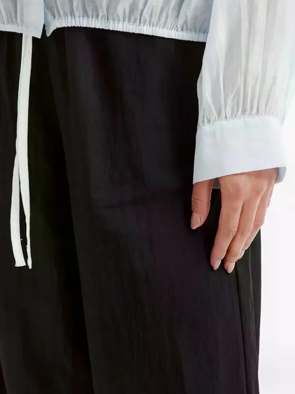 B+AB Drawstring Wide-leg Trousers