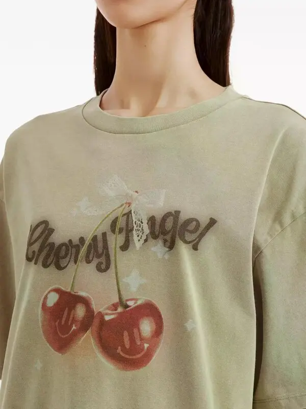 B+AB Graphic Print Cotton T-shirt