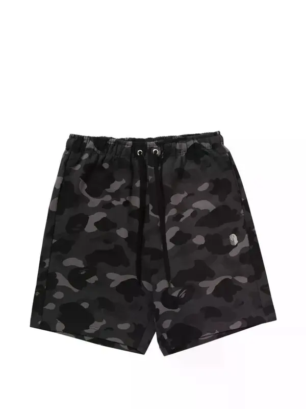 A BATHING APE Camouflage Print Shorts