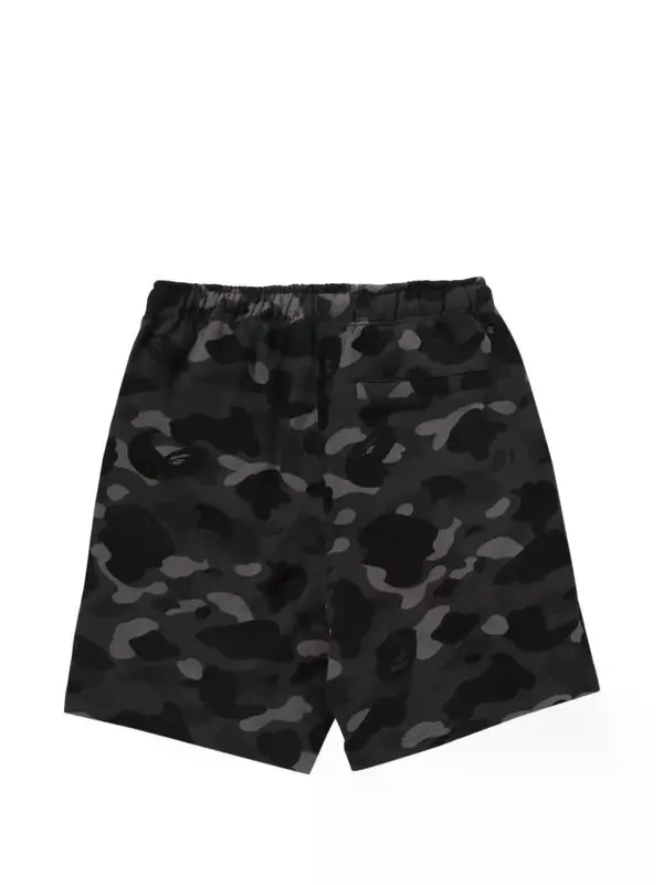 A BATHING APE Camouflage Print Shorts