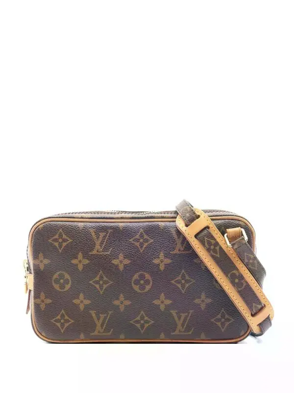 LOUIS VUITTON Monogram Marly Bandouliere Crossbody Bag - Brown