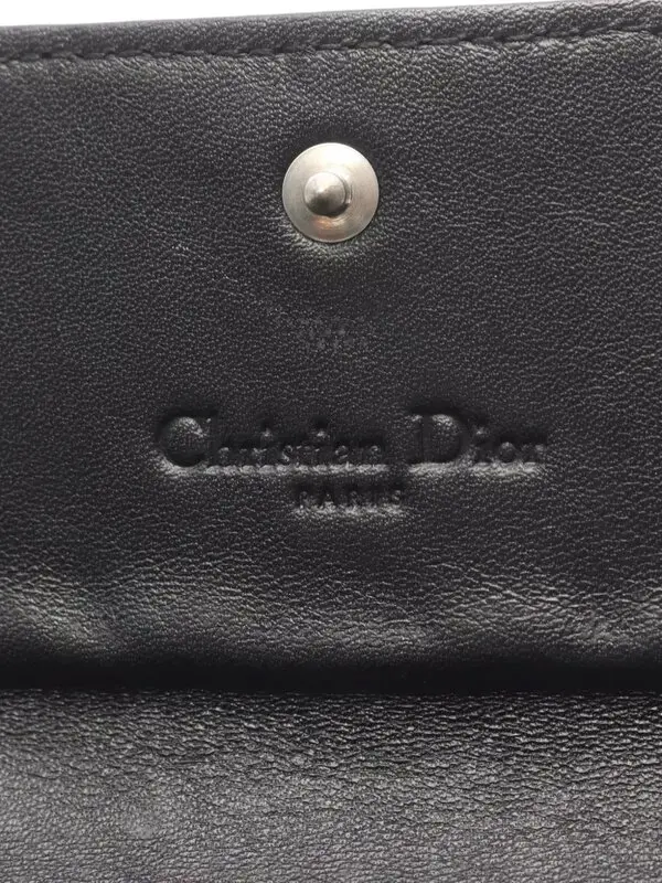 Dior 2000s Cannage Bi-fold Wallet