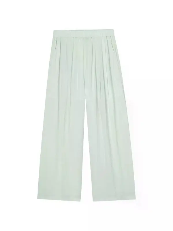 TOUT A COUP Pleated Wide-leg Trousers