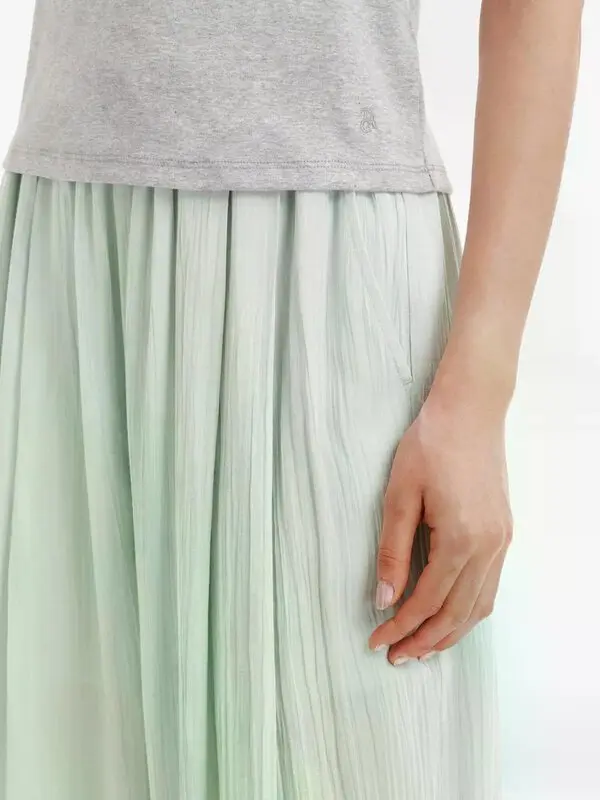 TOUT A COUP Pleated Wide-leg Trousers