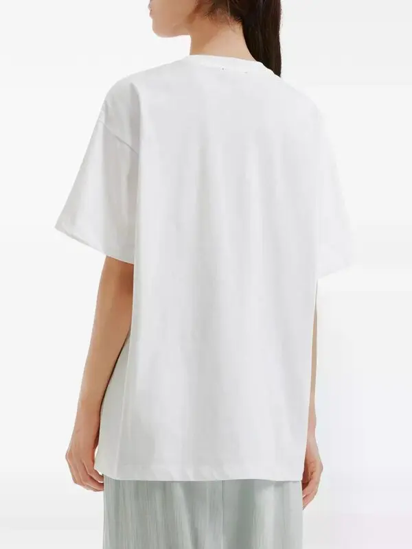 TOUT A COUP Graphic Print Cotton T-shirt
