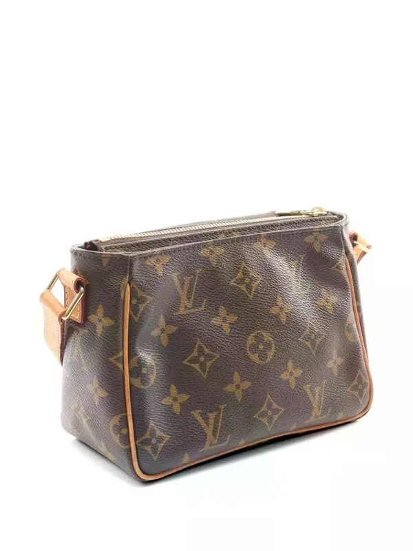 LOUIS VUITTON Monogram Canvas Vivacité Pm Shoulder Bag - Brown