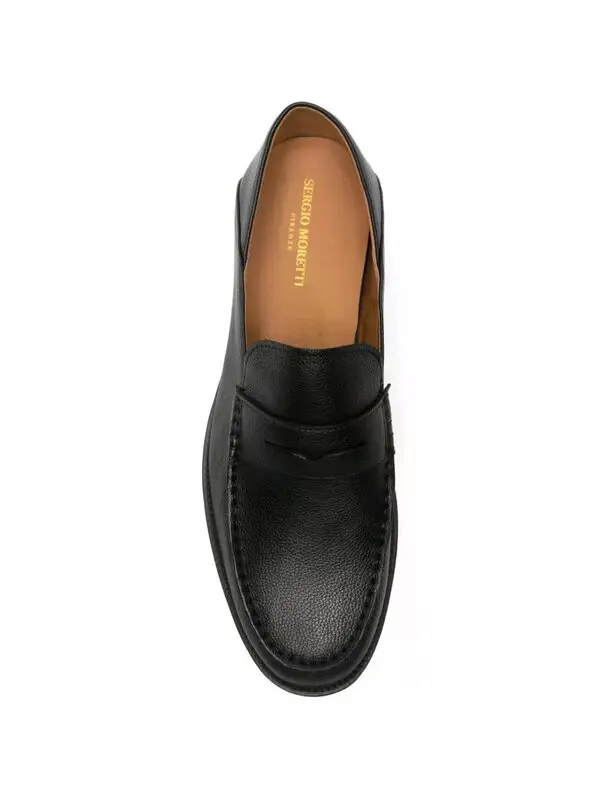 SERGIO MORETTI FIRENZE Leather Loafers