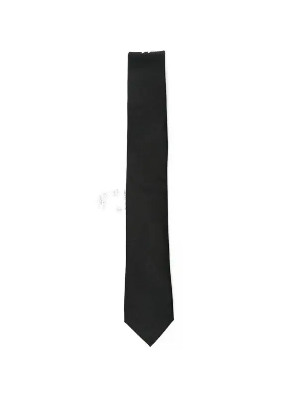Karl Lagerfeld Embroidered Logo Neck Tie
