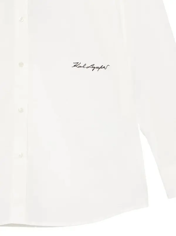 Karl Lagerfeld Logo-print Long-sleeve Shirt