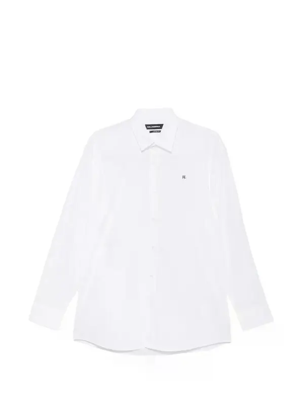 Karl Lagerfeld Logo-plaque Loose-fit Shirt