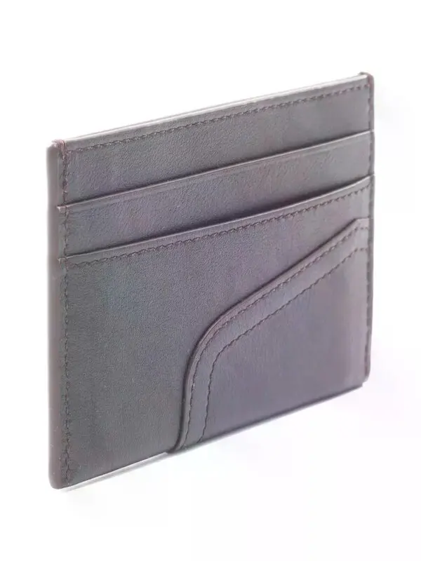 Loewe 20s Anagram Card Holder - Brown