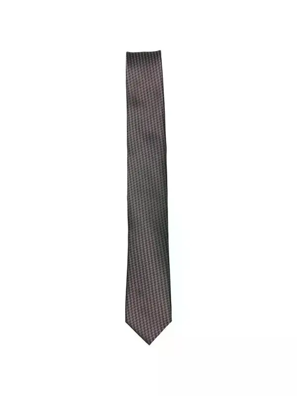 Karl Lagerfeld Houndstooth Neck Tie
