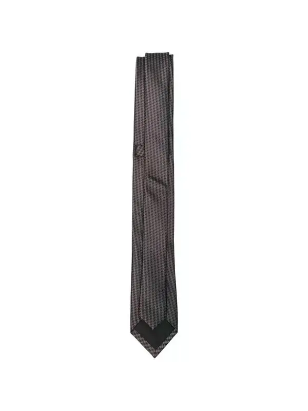 Karl Lagerfeld Houndstooth Neck Tie