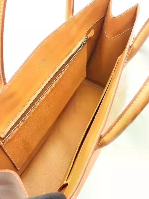Hermès White Bass Gm Tote Bag