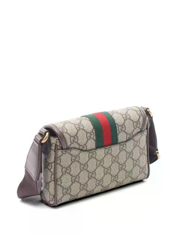 Gucci Ophidia Gg Supreme Shoulder Bag - Neutrals
