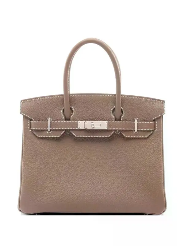 Hermès 30 Birkin Tote Bag - Brown
