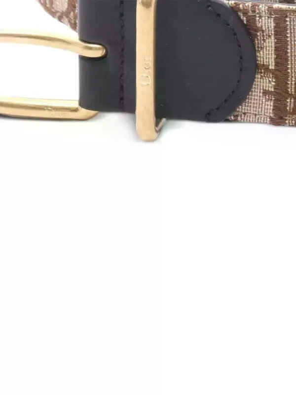 Dior Oblique Monogram Pattern Belt