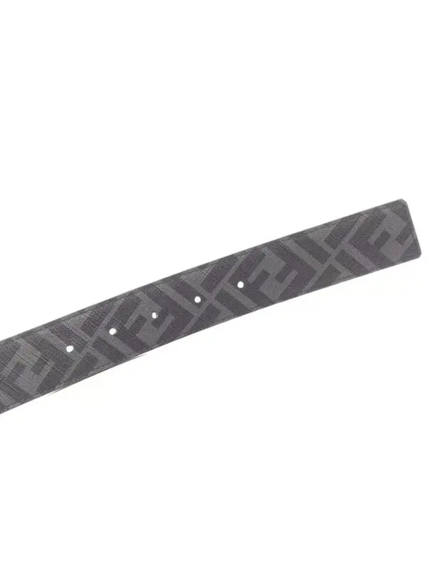 Fendi Ff Square Reversible Leather Belt