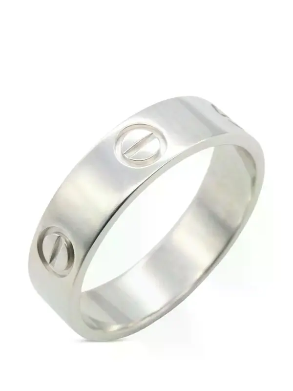 Cartier 18k White Gold Love Ring