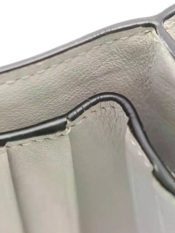 Loewe 2000s Anagram-debossed Leather Bifold Wallet - Neutrals