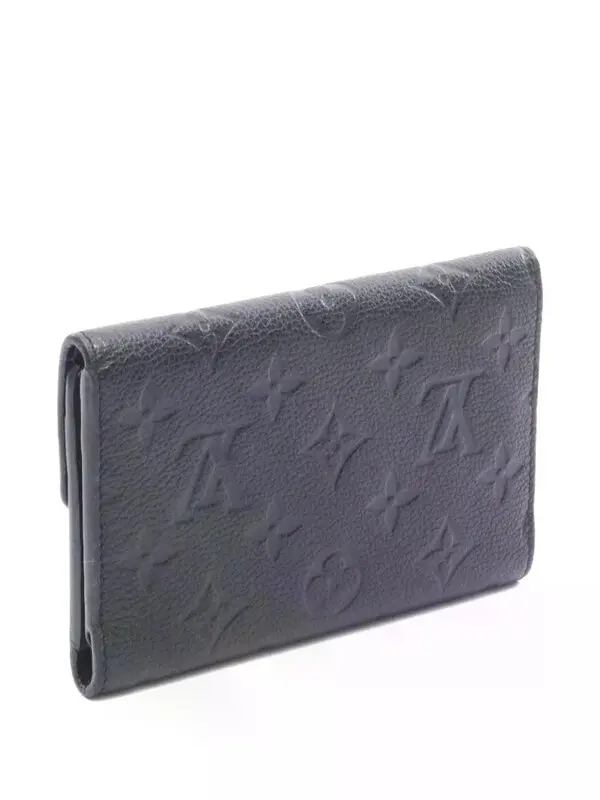 LOUIS VUITTON 2016 Monogram Empreinte Trifold Wallet