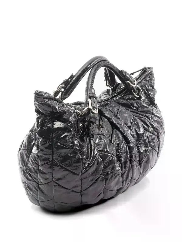 Miu Miu Quilted Patent Handbag