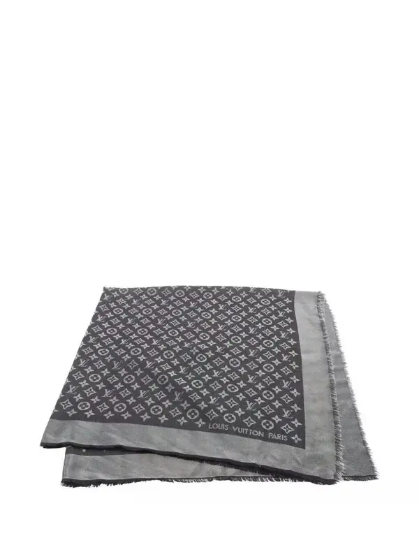 LOUIS VUITTON 2000s Logo-print Shawl