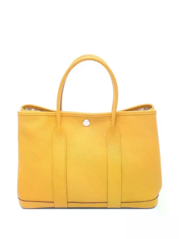 Hermès 2018 Garden Party Tpm Tote Bag - Yellow