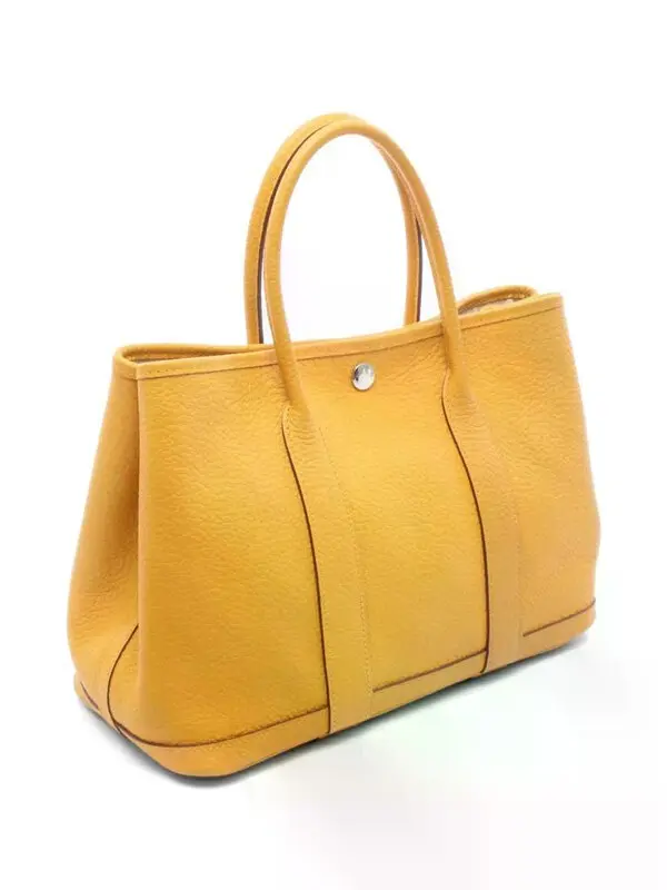 Hermès 2018 Garden Party Tpm Tote Bag - Yellow