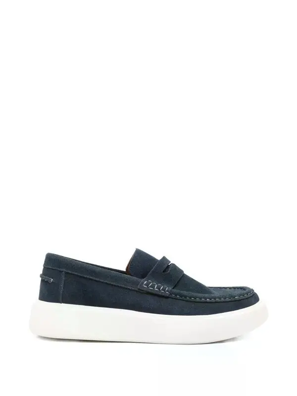 SERGIO MORETTI FIRENZE Suede Loafers