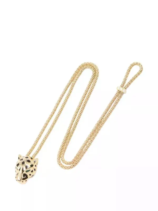 Cartier Panthère Multi-stone Necklace In 18k Yellow