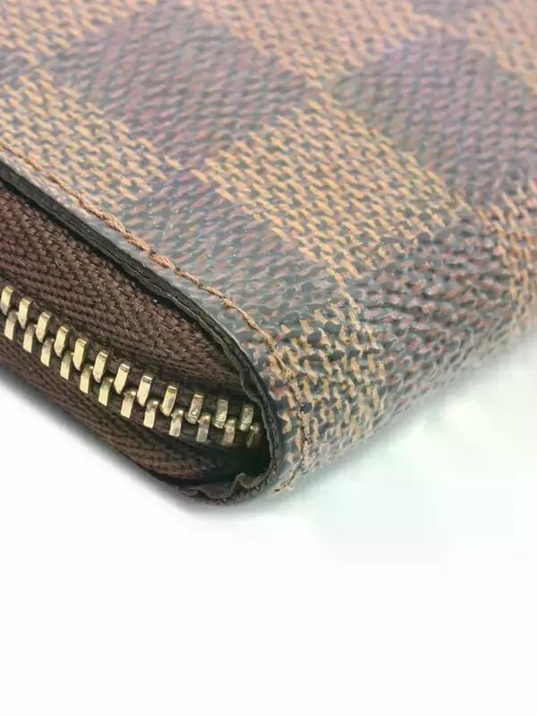 LOUIS VUITTON 2010 Damier Ebene Zippy Coin Purse